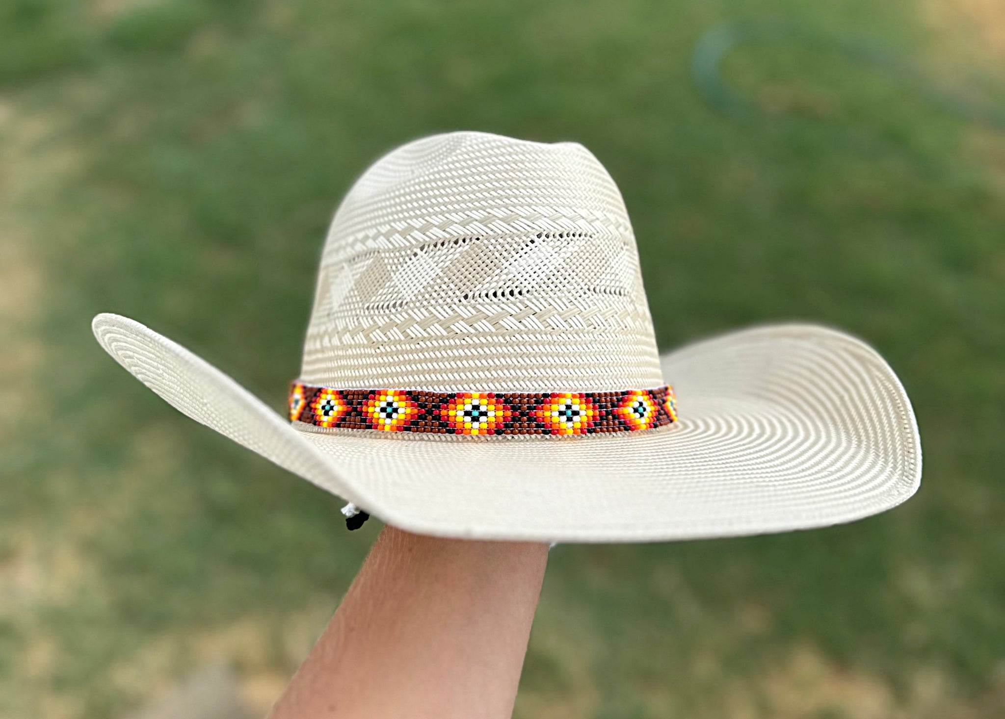 aztec design hats