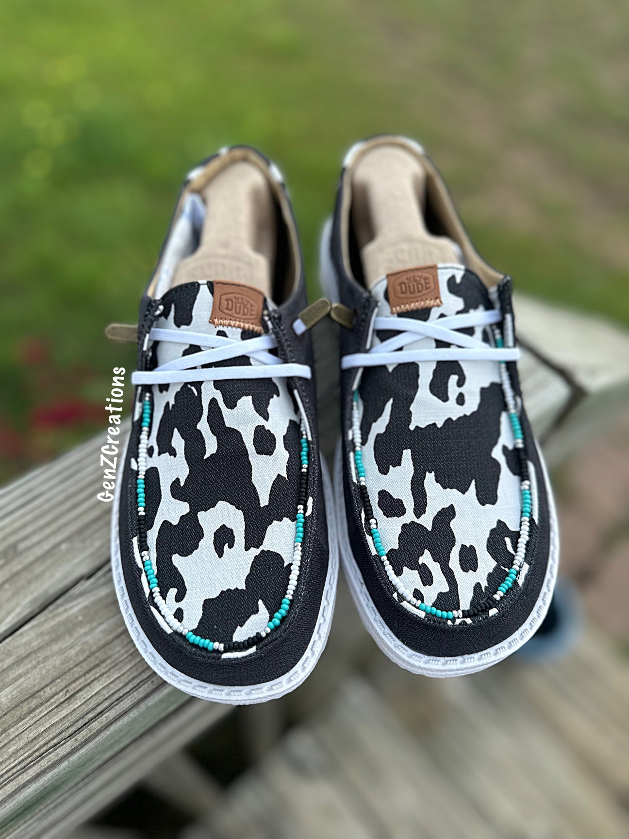 Custom Beaded HeyDudes – GenzCreations